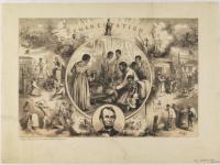 Emancipation Proclamation Lithograph | Historical Society of Pennsylvania